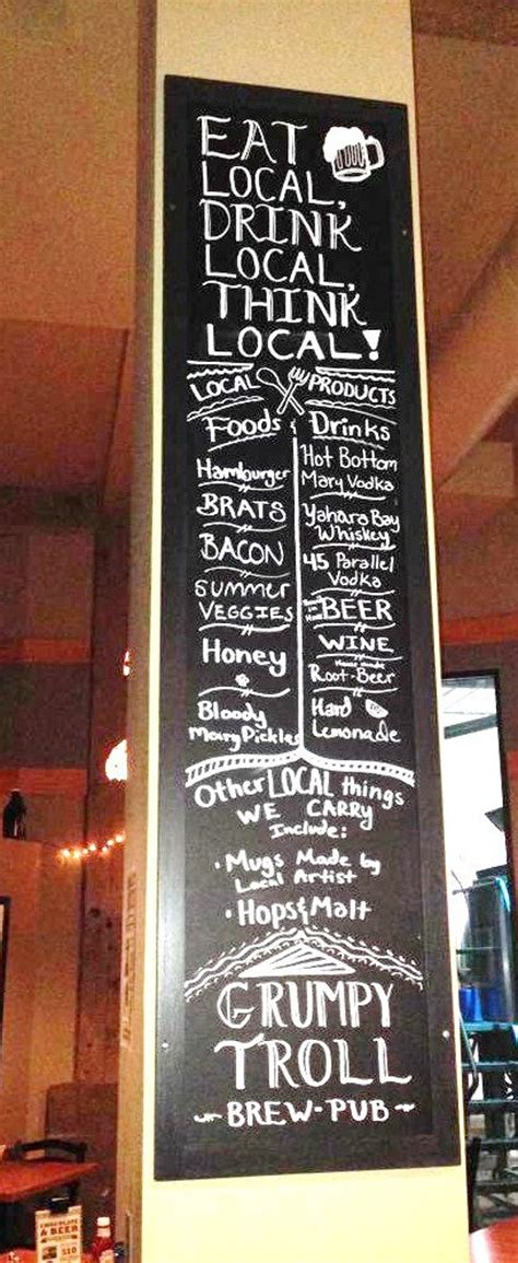 Huge Magnetic Chalkboard Black Restaurant Menu Board 16 X 65