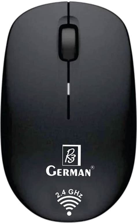 R3 German R 170 Wireless Optical Sensor Mouse 3 Button Design 1600 Dpi