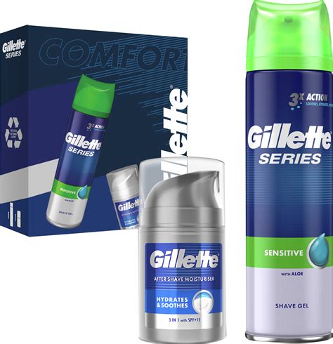Подарунковий набір Gillette Series Гель для гоління 200 мл + Бальзам ...