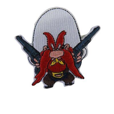 Looney Tunes Yosemite Sam With Guns Embroidered Iron On Patch Ebay