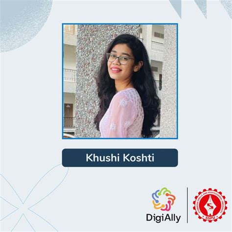 Khushi Koshti Posted On Linkedin