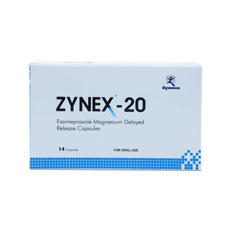 Buy Zynex 20 Mg Cap 14s Online In Qatar View Usage Benefits And Side Effects