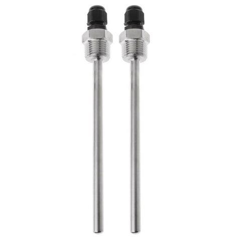 G34 Inch Standard Size Thermowell Pair Made From Robust Stainless Steel