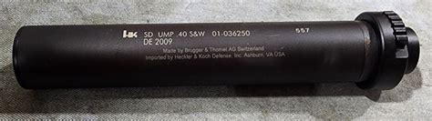 Brugger And Thomet Ump40 Suppressor Handk Import Rnfa