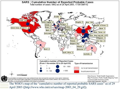 Ppt Geographic Mapping Of Sars Powerpoint Presentation Free Download