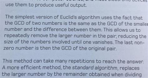 calculating gcd easy method