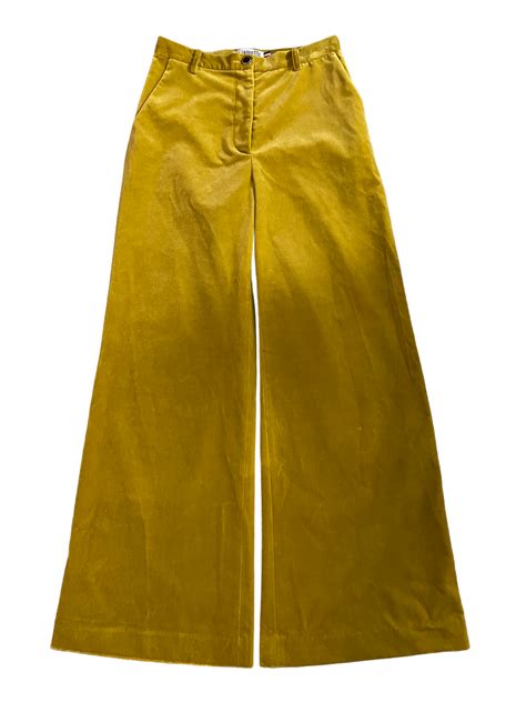 Pantalon Agathe Croissant Jaune La Jaquette