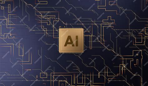 Premium Photo Cpu Circuit Background Ai Chip Rendering Cpu Ai