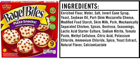 Bagel Bites Ingredients Are Bagel Bites Good For You
