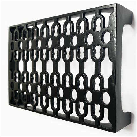 Cast Iron Air Vent Double Brick Black Broughtons Lighting And Ironmongery