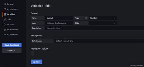 grafana链接跳转与值传递，把表格变量值从一个dashboard传递给另一个dashboard grafana dashboard跳转