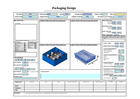Returnable Packaging Design Pdf Packaging And Labeling Supply