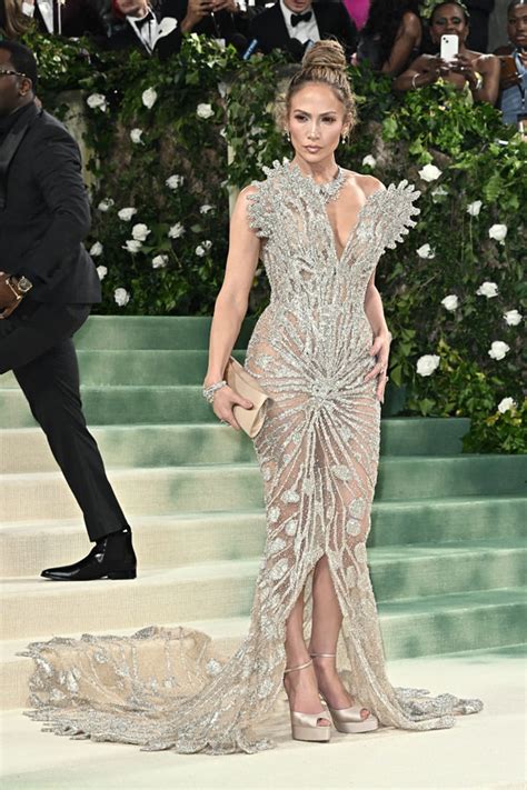 Met Gala 2024 Jennifer Lopez In Schiaparelli Couture Tom Lorenzo