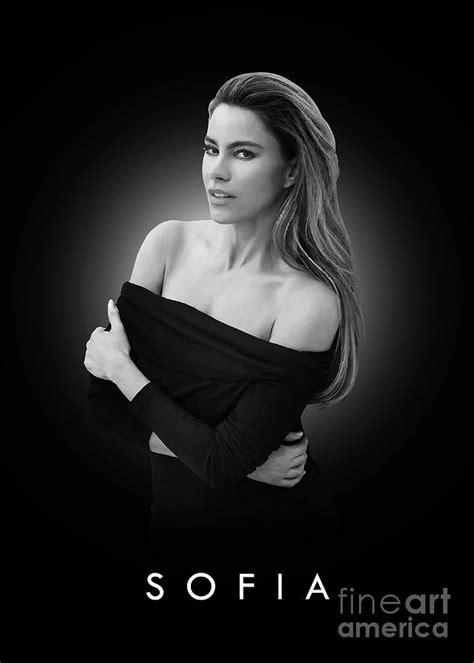 Sofia Vergara Digital Art By Bo Kev Fine Art America