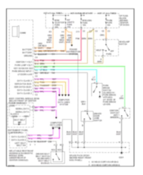 Warning Systems Saturn Vue Green Line 2007 System Wiring Diagrams