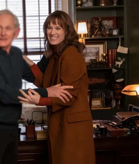 Happiest Season Mackenzie Davis Coat Harper Happiest Season Coat