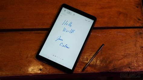 Samsung Galaxy Tab A With S Pen Hands On First Impressions Jam Online Philippines