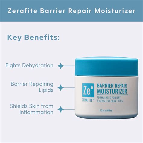 Zerafite Facial Moisturizer Zerafite Barrier Repair Moisturizer Skin
