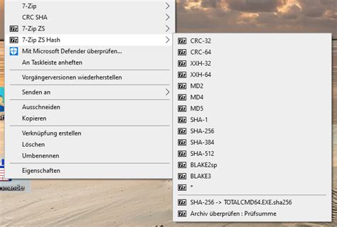 7 zip zs hash missing context menu in latest version · issue 301