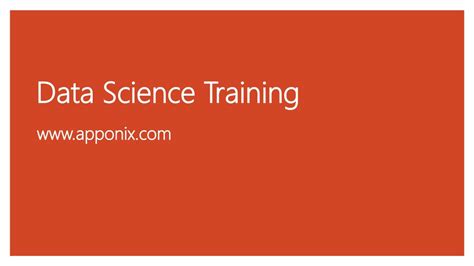 Ppt Data Science Training Powerpoint Presentation Free Download Id