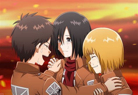 Shingeki No Kyojin Mikasa Ackerman 1080p Anime Eren Yeager Attack