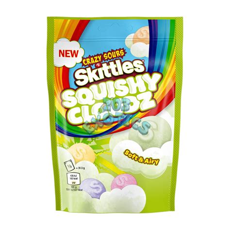 Skittles Squishy Cloudz Crazy Sours 94g 203 Exotics