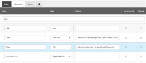 content editor set file datasource property to restrict start folder
