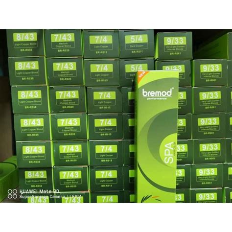 Bremod Hair Coloring Cream 100ml Shopee Philippines