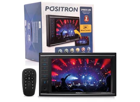 Central Multimídia Pósitron Sp8830link Tv Digital Bluetooth Usb Sd Auxiliar Com O Melhor Preço é