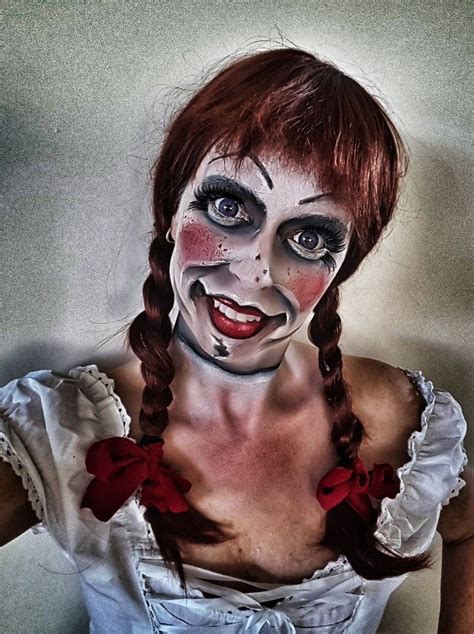 Annabelle Makeup Annabelle Makeup Halloween Face Makeup Makeup