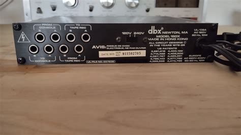 150x Dbx 150x Audiofanzine