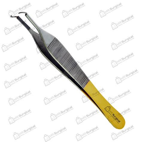 Adson Blepharoplasty Forceps With Tungsten Carbide Inserts