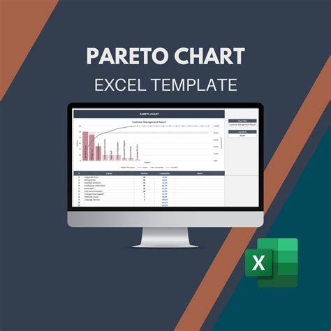Pareto Chart Excel Template Pareto Diagram Pareto Analysis