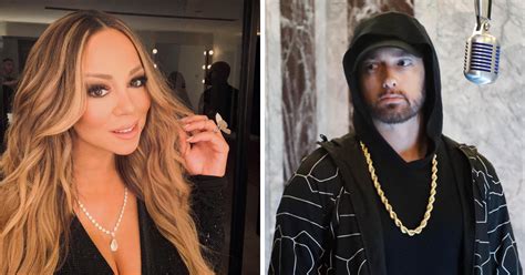 It Seems Eminem Is Worried About Mariah Careys Upcoming Memoir And