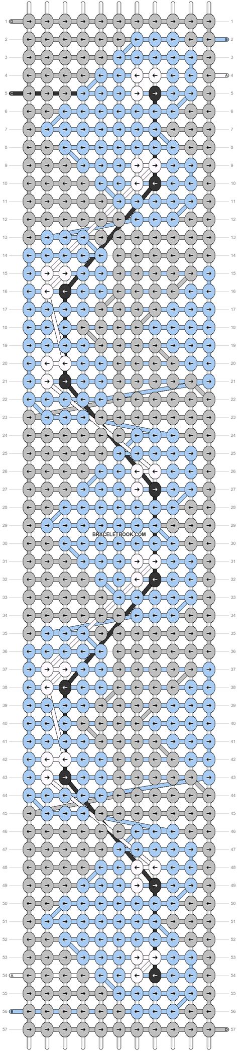 Alpha Pattern Variation Bracelet
