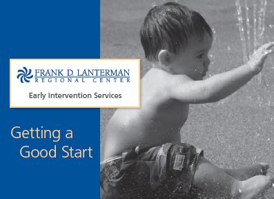 Getting A Good Start Early Intervention Services At Lanterman