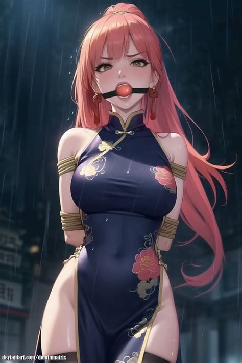 Chinese Dress Bondage 003 By Dominmatrix On Deviantart