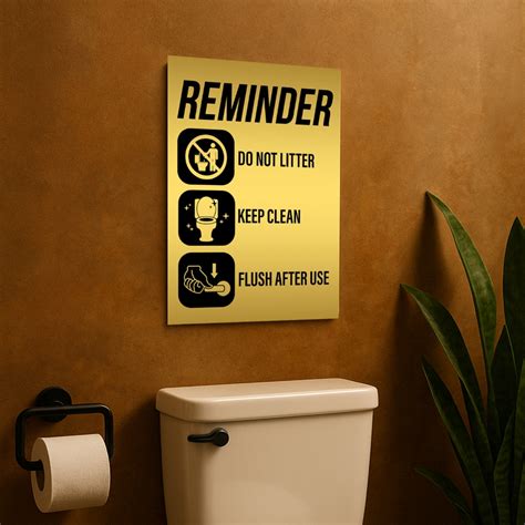 Shop Comfort Room Signage For Sale On Shopee Philippines