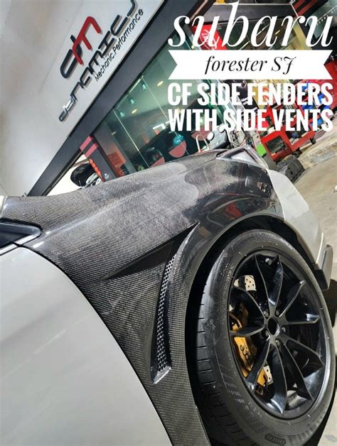 Subaru Forester Sj Customised Side Fenders With Vents Car Accessories