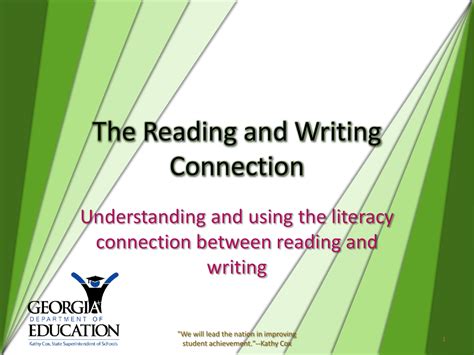 Reading And Writing Connection Examples At Elsie Tucker Blog