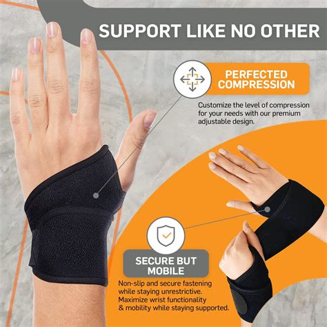 Braceasy Carpal Tunnel Wrist Brace For Night Support Left And Right
