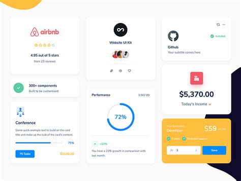 Quick 300 Fully Coded Components By Webpixels On Dribbble