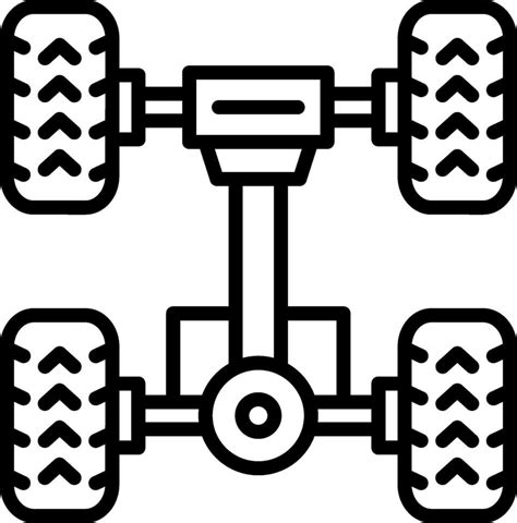 Chassis Line Icon Design 46495400 Vector Art At Vecteezy