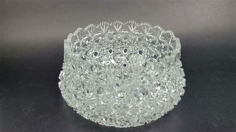 Cut Pressed Glass Patterns Identification Stunning Vintage Pressed