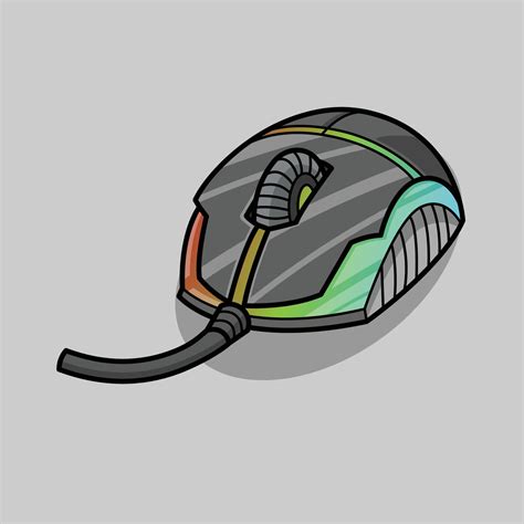 Computer Mouse The Illustration Vector Art At Vecteezy