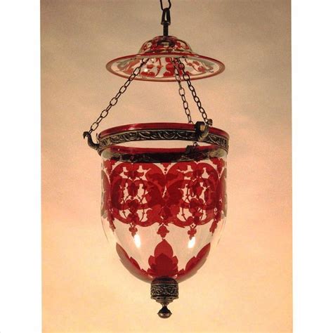 Glass Handi Lamp With A Difference This Stunning Hand Blown Cranberry