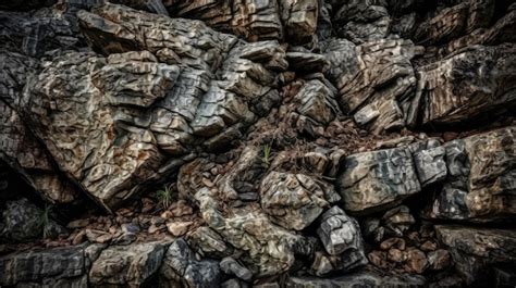 Premium Ai Image Rock Texture