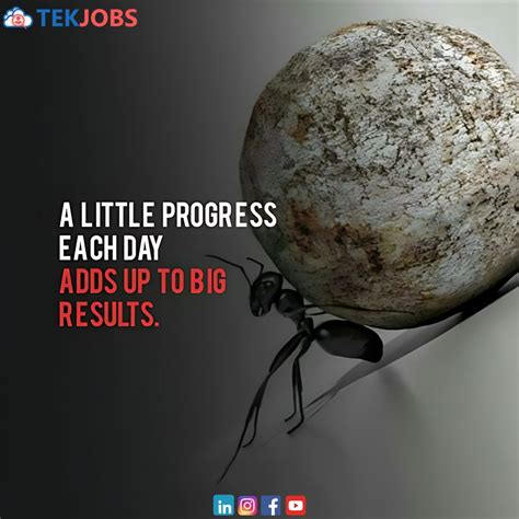 tekjobs on linkedin progress motivation tekjobs