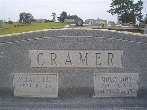 Roland Lee Cramer 1912 1991 Mémorial Find A Grave