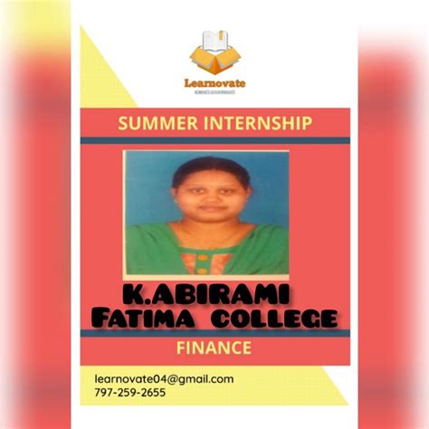 Abirami Abirami Posted On Linkedin